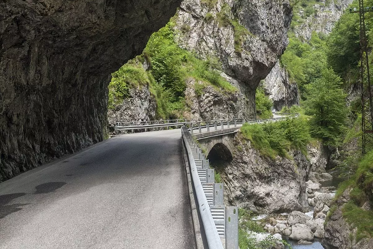 Il percorso verso l'Orrido della Val Taleggio, immerso nella natura e ...
